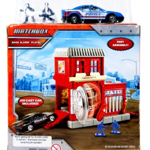 Matchbox Bank Alarm Playset with Die-Cast Car