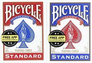 bicycle playing cards - poker size - 12 pack