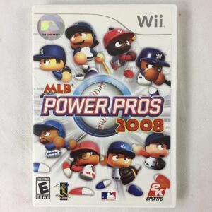 mlb power pros 2008 - nintendo wii