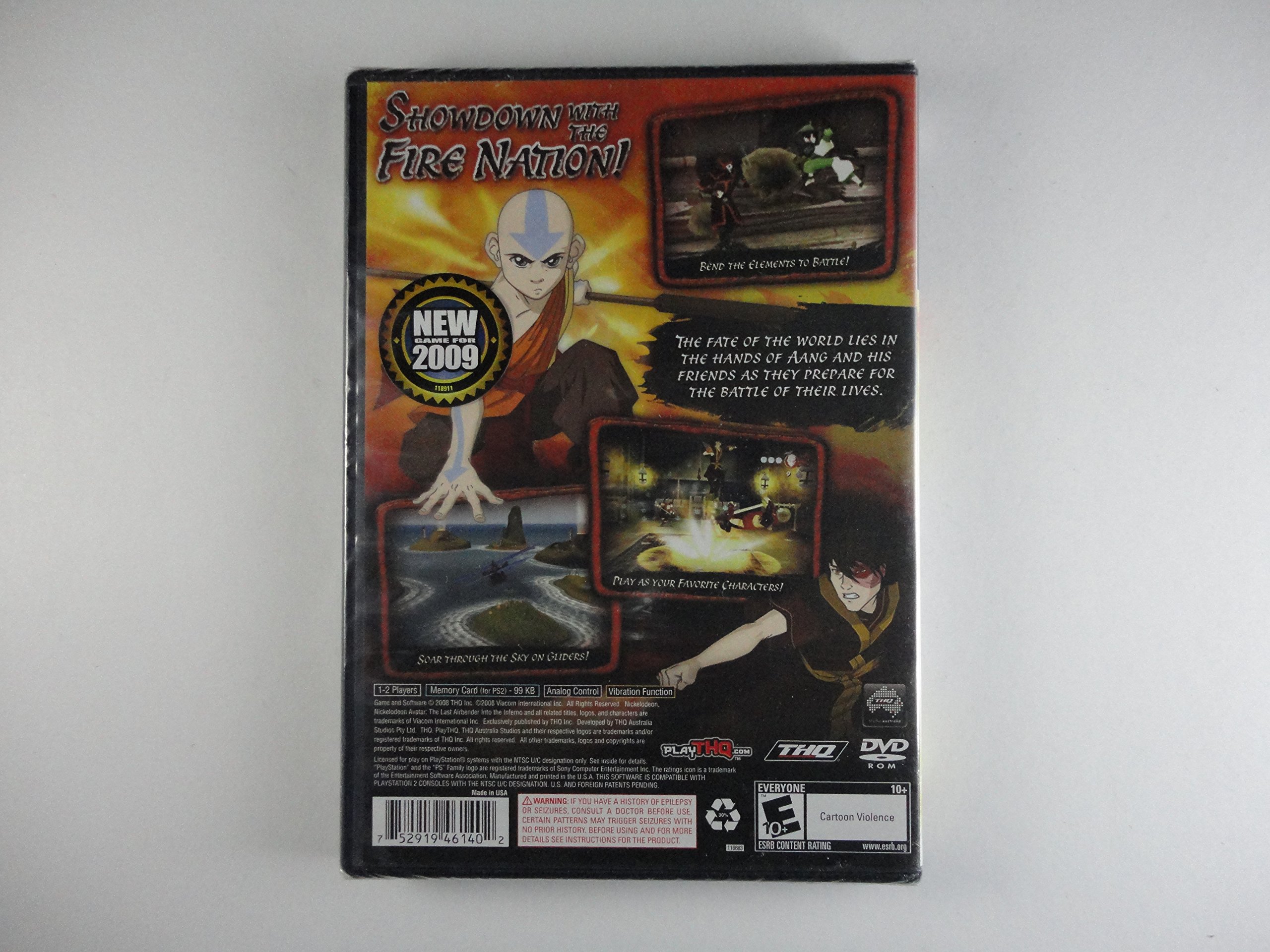 Avatar: The Last Airbender-Into the Inferno - PlayStation 2