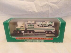 2001 miniature hess racer transport