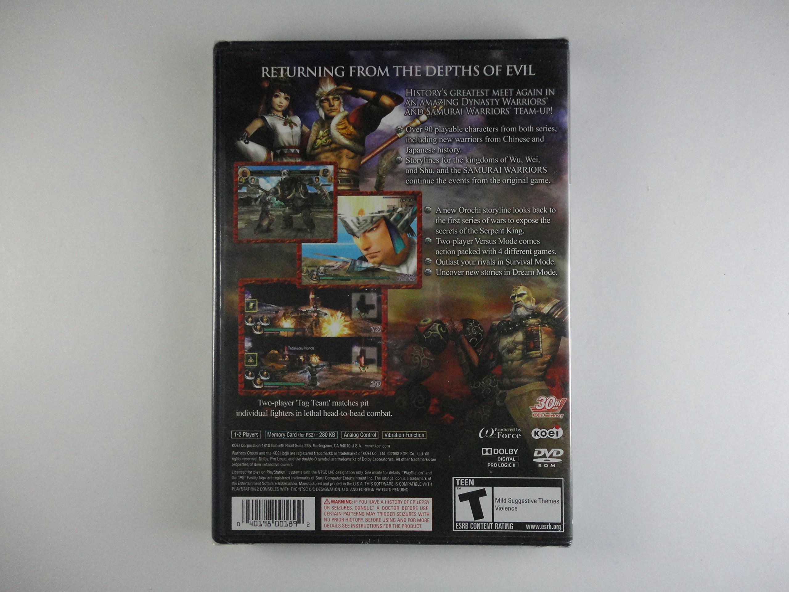 Warriors Orochi 2 - PlayStation 2