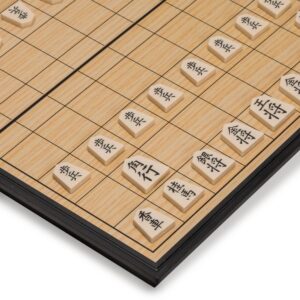 Yellow Mountain Imports Shogi Japanese Chess Magnetic Travel Game Set - 9.75-Inch