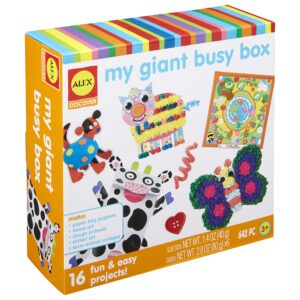 alex toys my giant busy box craft kit kids art and craft activity