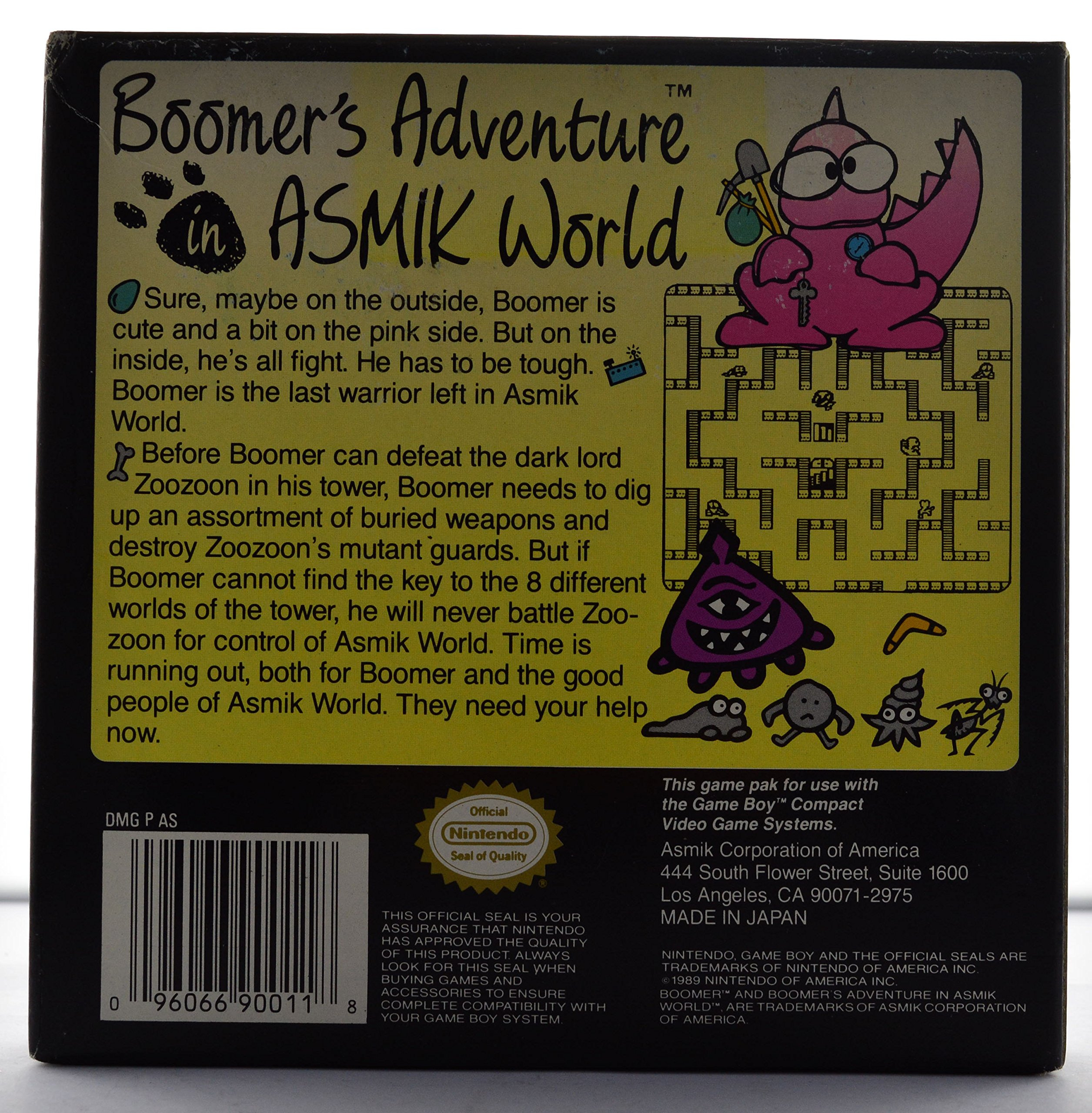 Boomers Adventure in ASMIK World