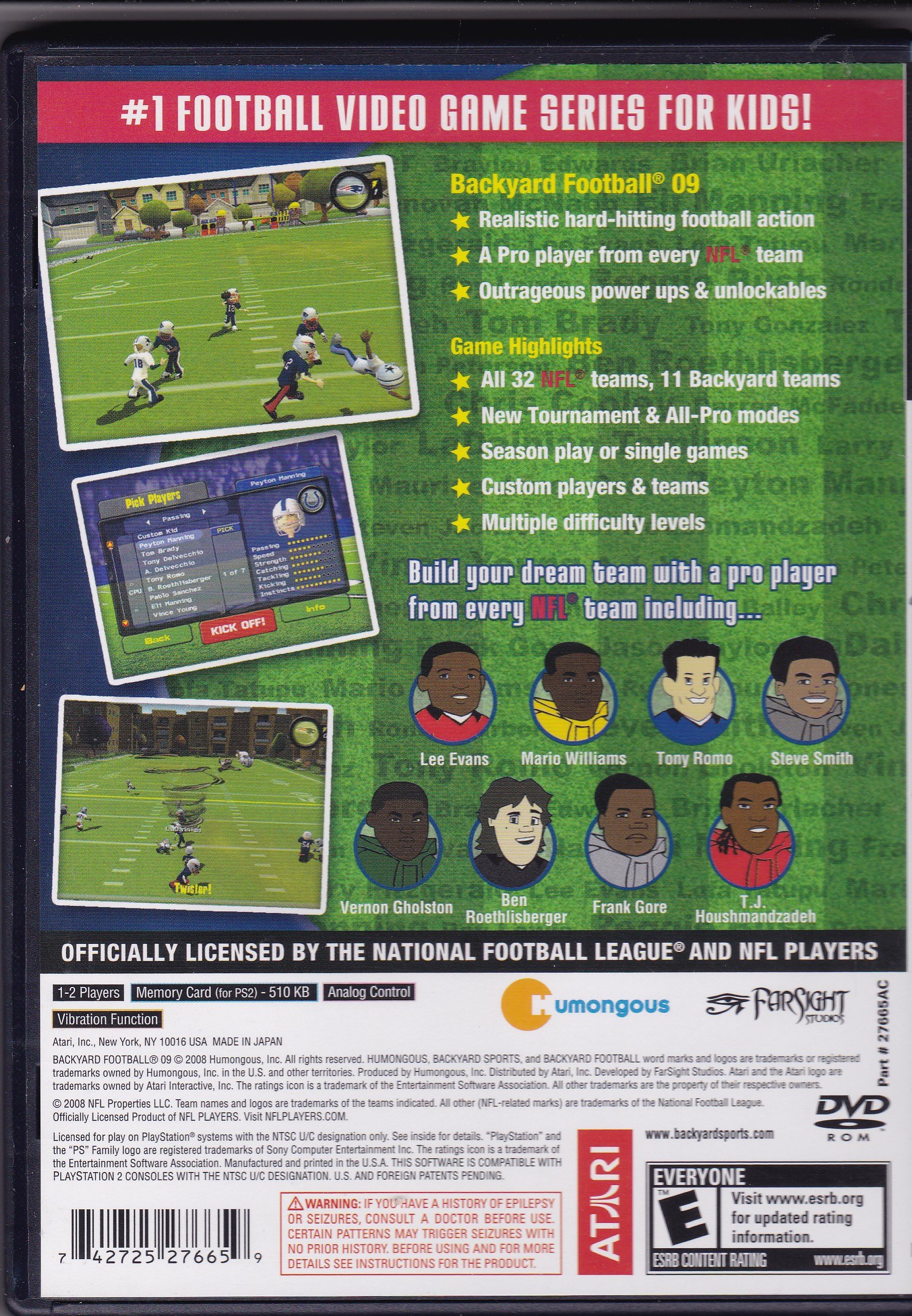 Backyard Football 2009 - PlayStation 2