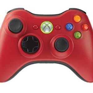 Xbox 360 Limited Edition Red Wireless Controller and Play & Charge Kit