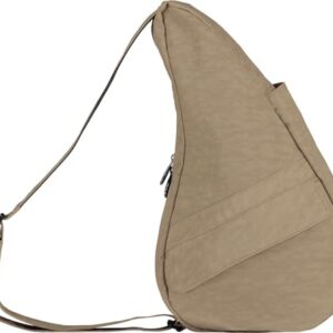 AmeriBag Classic Healthy Back Bag Distressed Nylon Small (Taupe)