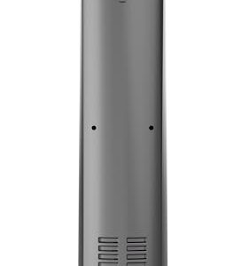 Lasko Oscillating Ceramic Tower Space Heater with Logic Center Digital Remote Control, Adjustable Thermostat, Timer, 2 Heat Settings, Overheat Protection, 29 Inches, Gray, 5572