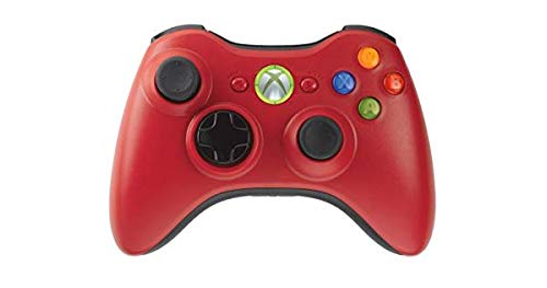 Xbox 360 Limited Edition Red Wireless Controller and Play & Charge Kit