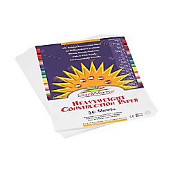 Prang (Formerly SunWorks) Construction Paper, Bright White, 9" x 12", 50 Sheets