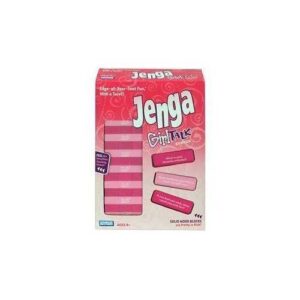 JENGA GIRL TALK EDITION PINK GAME