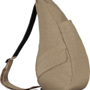 AmeriBag Classic Healthy Back Bag Distressed Nylon Small (Taupe)