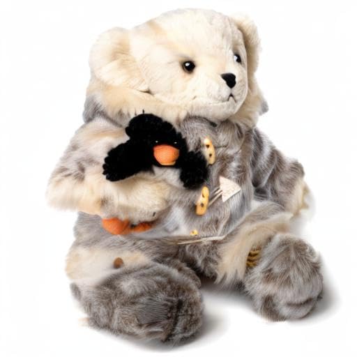 Bearington Iggy and Lou, Penguin & Polar Bear for Christmas Decoration, 14 Inch Christmas Teddy Bear, Ideal Christmas Bear Gift for Toddlers, Kids & Teens