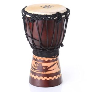 X8 Drums Djembe African Hand Drum, inch (X8-DJ-Kali-XS)