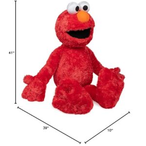 GUND Sesame Street Official Jumbo Size Elmo Muppet Plush, Premium Plush Toy for Ages 1 & Up, Red, 41”