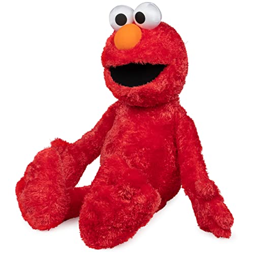 GUND Sesame Street Official Jumbo Size Elmo Muppet Plush, Premium Plush Toy for Ages 1 & Up, Red, 41”