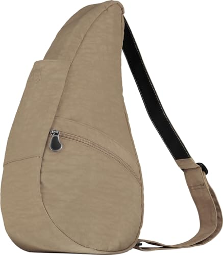 AmeriBag Classic Healthy Back Bag Distressed Nylon Small (Taupe)