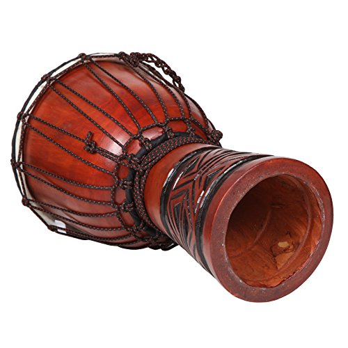 X8 Celtic Labyrinth Djembe Drum with Bag