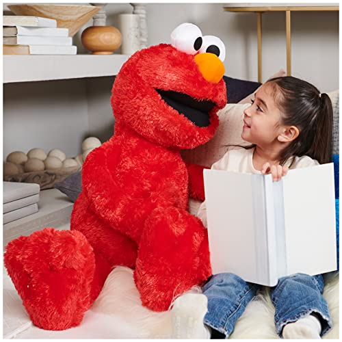 GUND Sesame Street Official Jumbo Size Elmo Muppet Plush, Premium Plush Toy for Ages 1 & Up, Red, 41”