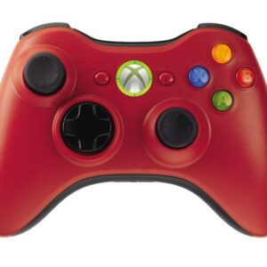 Xbox 360 Limited Edition Red Wireless Controller and Play & Charge Kit