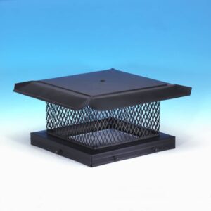 homesaver pro 8" x 13" galvanized single-flue chimney cap 5/8" mesh