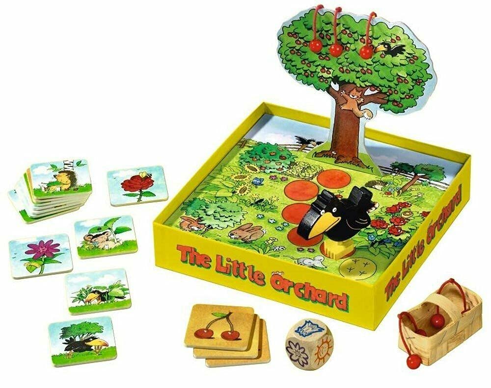 HABA Little Orchard - A Cooperative Memory Game for Ages 3 and Up (Made in Germany)