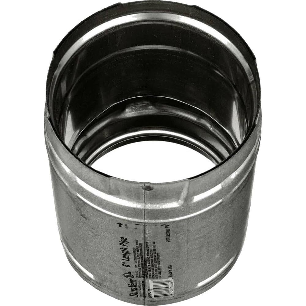 M&G DuraVent PelletVent Pro 4" x 6" Pipe Stainless Steel Inner Galvalume Outer