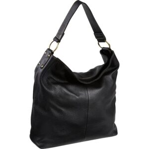 amerileather cynthia handbag (1805-04) (black)