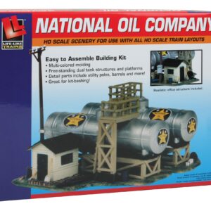 Life-Like Trains HO Scale Building Kits - National Oil Company