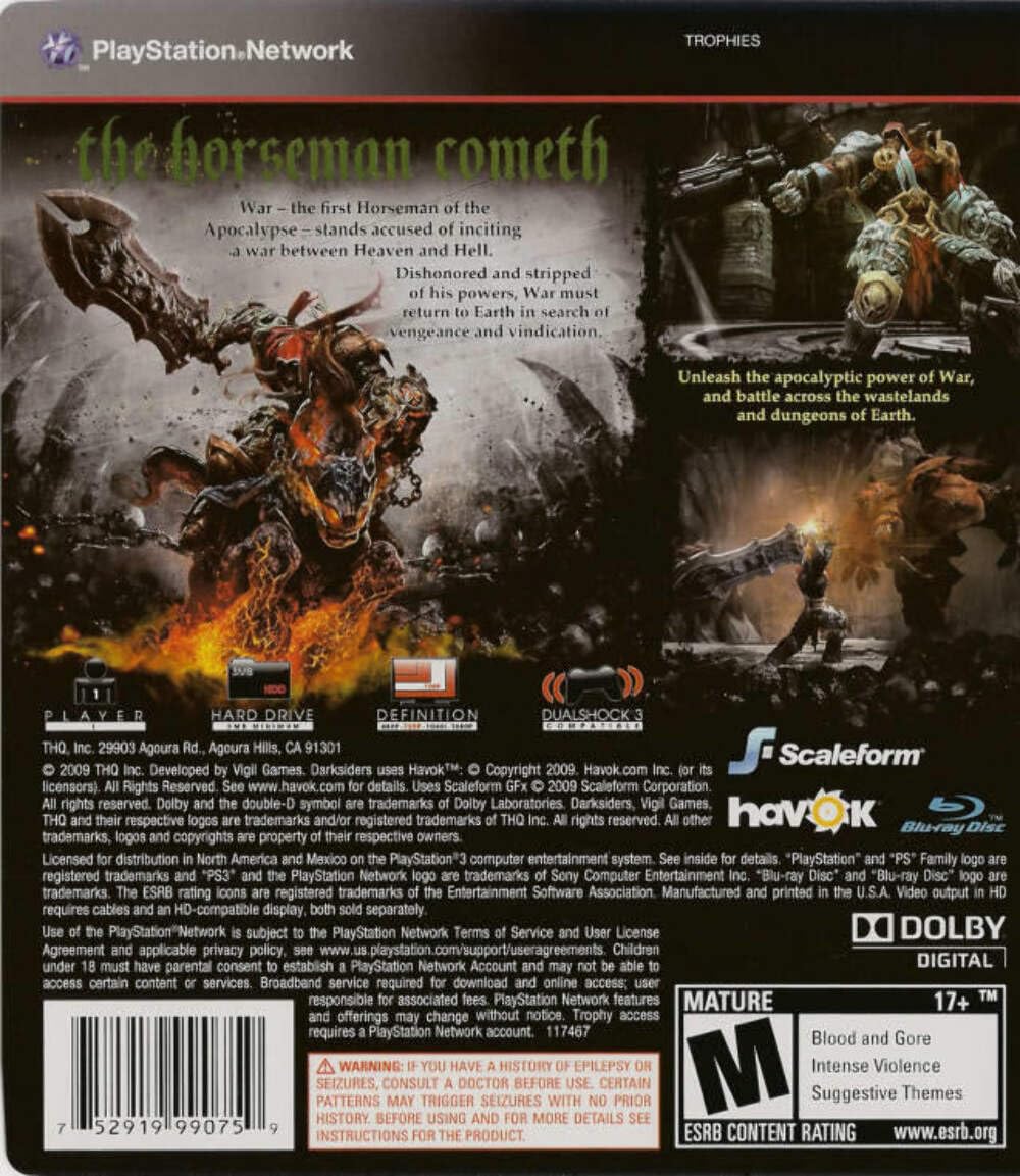 Darksiders: Playstation 3