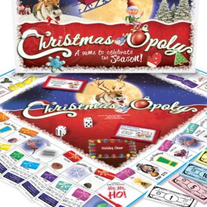 Late for the Sky: Christmas-Opoly, Festive Twist on one of the Most Well Known Board Games, Christmas Theme to Celebrate the Season, For 2 to 6 Players