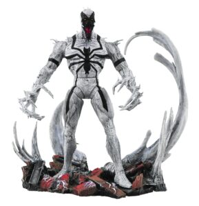 diamond select toys marvel select anti-venom 7-inch action figure with deluxe symbiote base and multiple points of articulation