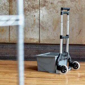 Safco Products Stow and Go Utility Hand Truck, Silver and Black (4049NC)