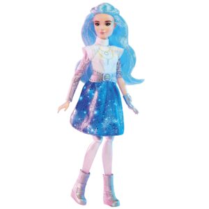 disney princess zombies 3 singing addison fashion doll - light-up doll with music and singing, outfit and accessories. toy for kids age 6+