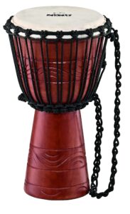 meinl nino african style rope tuned djembe 8” small water series