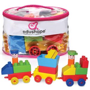 edushape mini edu-train, 30 piece