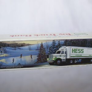 1987 Hess Toy Truck Bank with Barrels