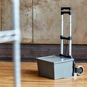 Safco Products Stow and Go Utility Hand Truck, Silver and Black (4049NC)