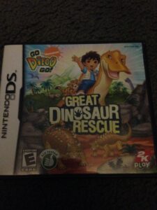 go, diego, go!: great dinosaur rescue - nintendo ds