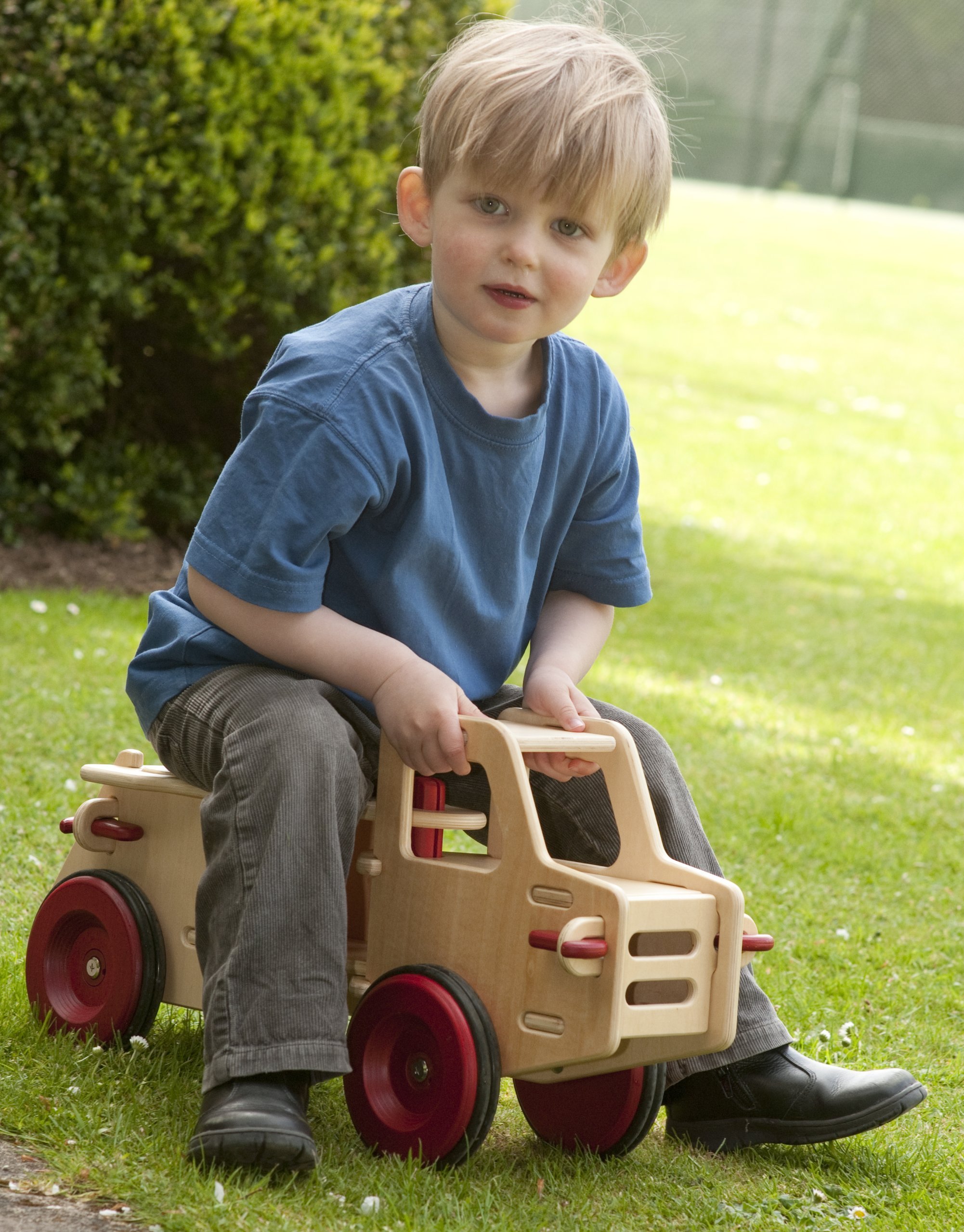 HABA Moover Dump Truck, Natural Wood