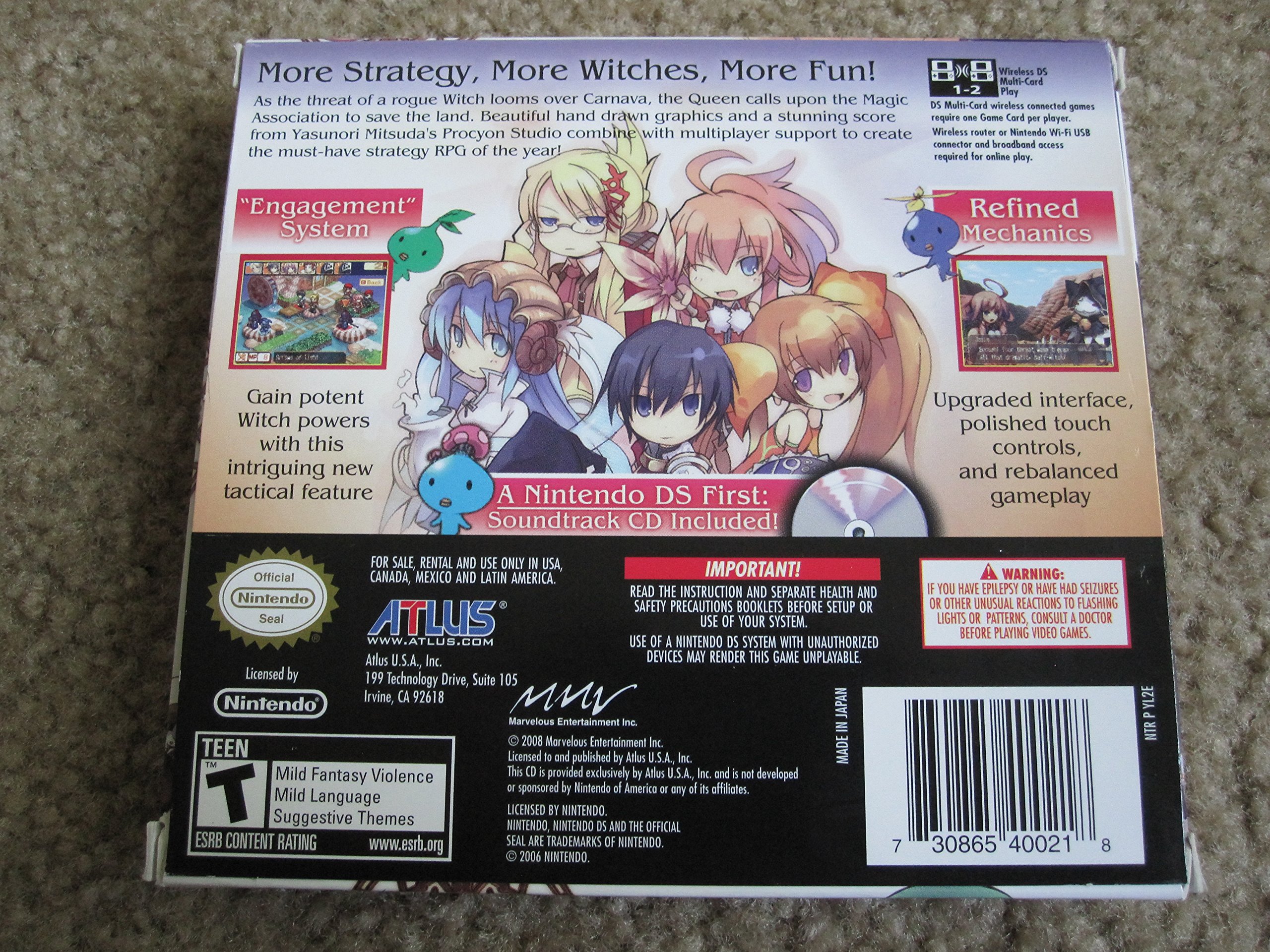 Luminous Arc 2 - Nintendo DS