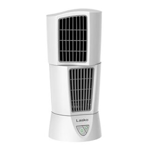 lasko's platinum desktop wind tower (4917),white, small