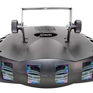 CHAUVET DJ Derby X RGB LED Derby w/Static, Blackout, Strobe Effect Light & Automated/Sound Active Programs