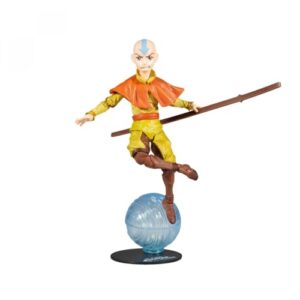 mcfarlane toys avatar: the last airbender aang 7" action figure with accessories