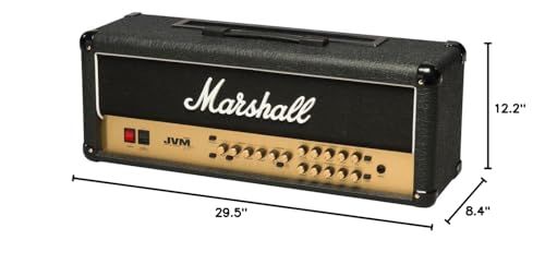 Marshall JVM M-JVM205H-U Guitar Amplifier Head 12.20 x 29.50 x 8.40 inches