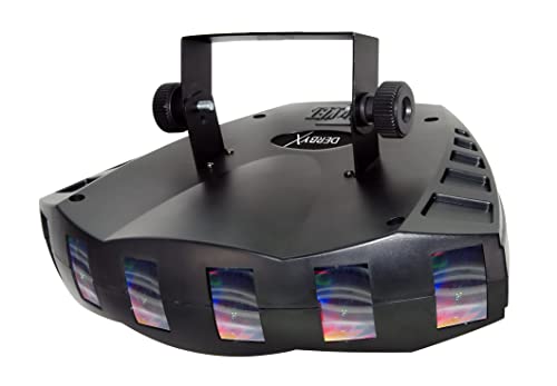 CHAUVET DJ Derby X RGB LED Derby w/Static, Blackout, Strobe Effect Light & Automated/Sound Active Programs