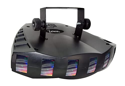 CHAUVET DJ Derby X RGB LED Derby w/Static, Blackout, Strobe Effect Light & Automated/Sound Active Programs