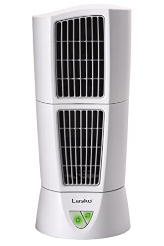 Lasko's Platinum Desktop Wind Tower (4917),White, Small