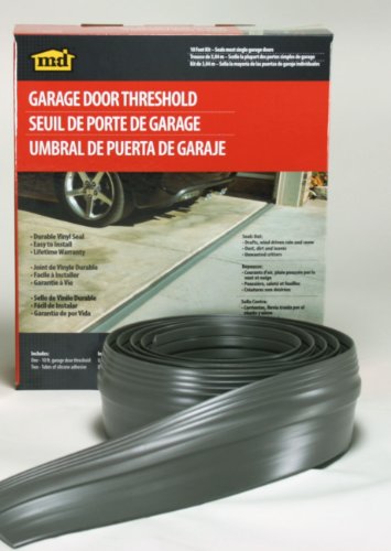 M-D Building Products 50100 10 ft. Gray Vinyl Garage Door Threshold Kit